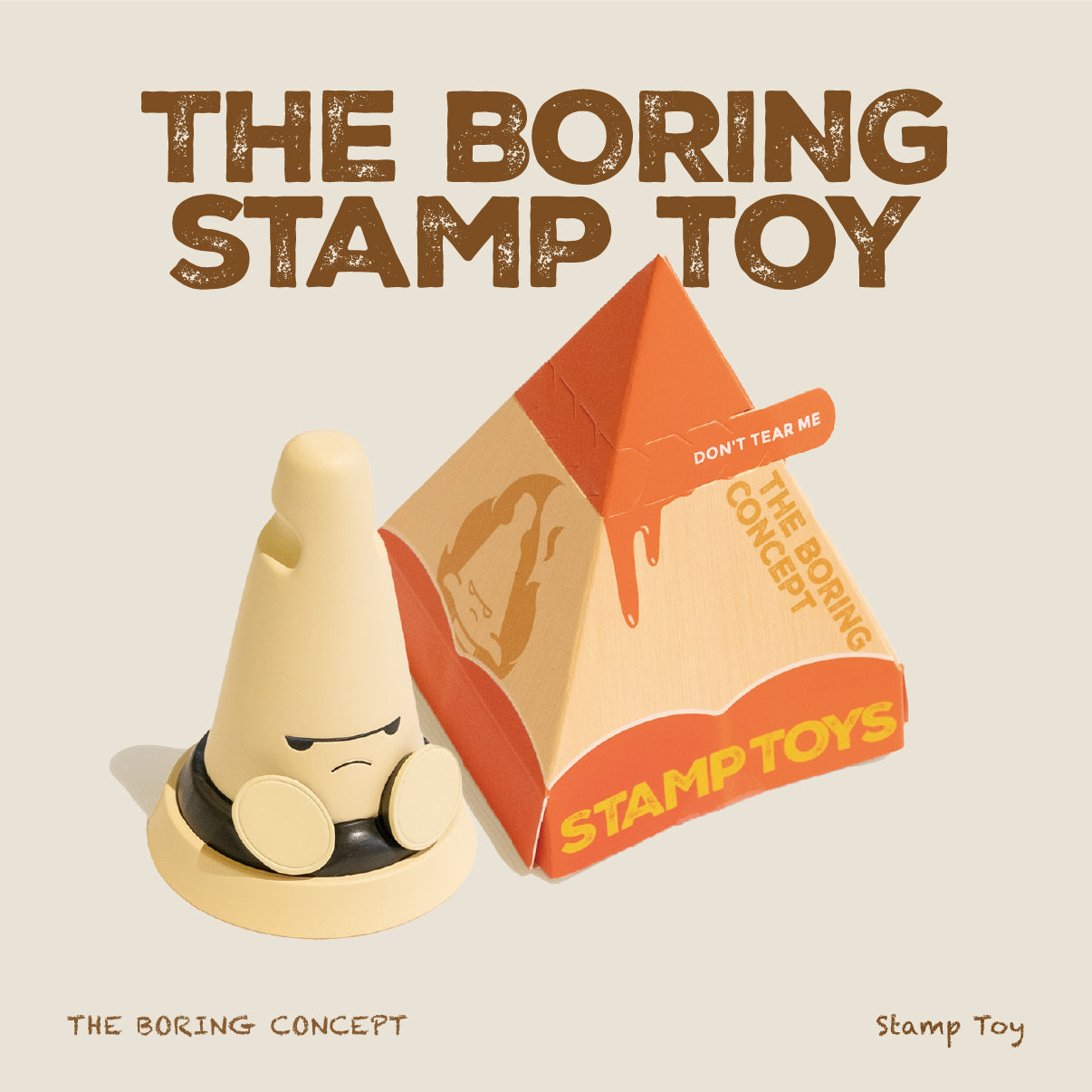the boring stamp toy“get angry” – TheBoringConcept